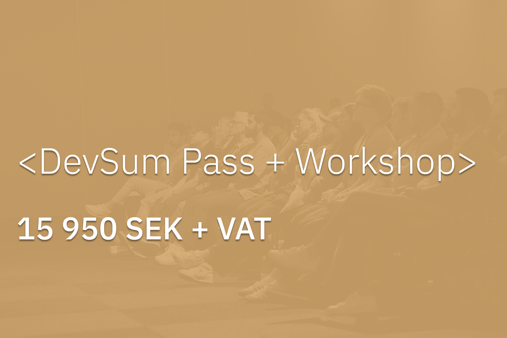 Tickets to DevSum - DevSum